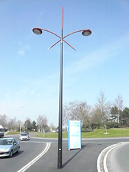 Mats d'eclairage public Deschamps composite France